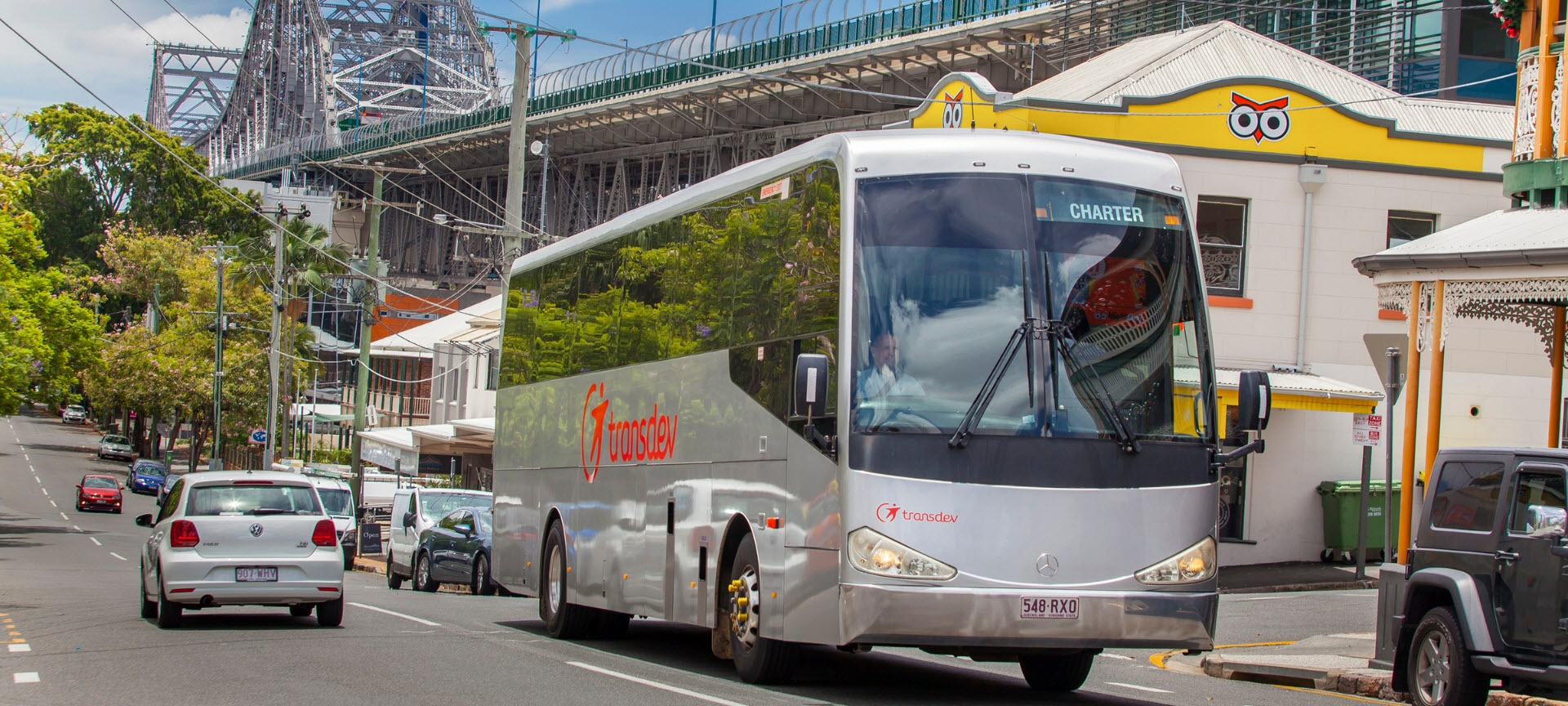 Transdev buses are available for charter