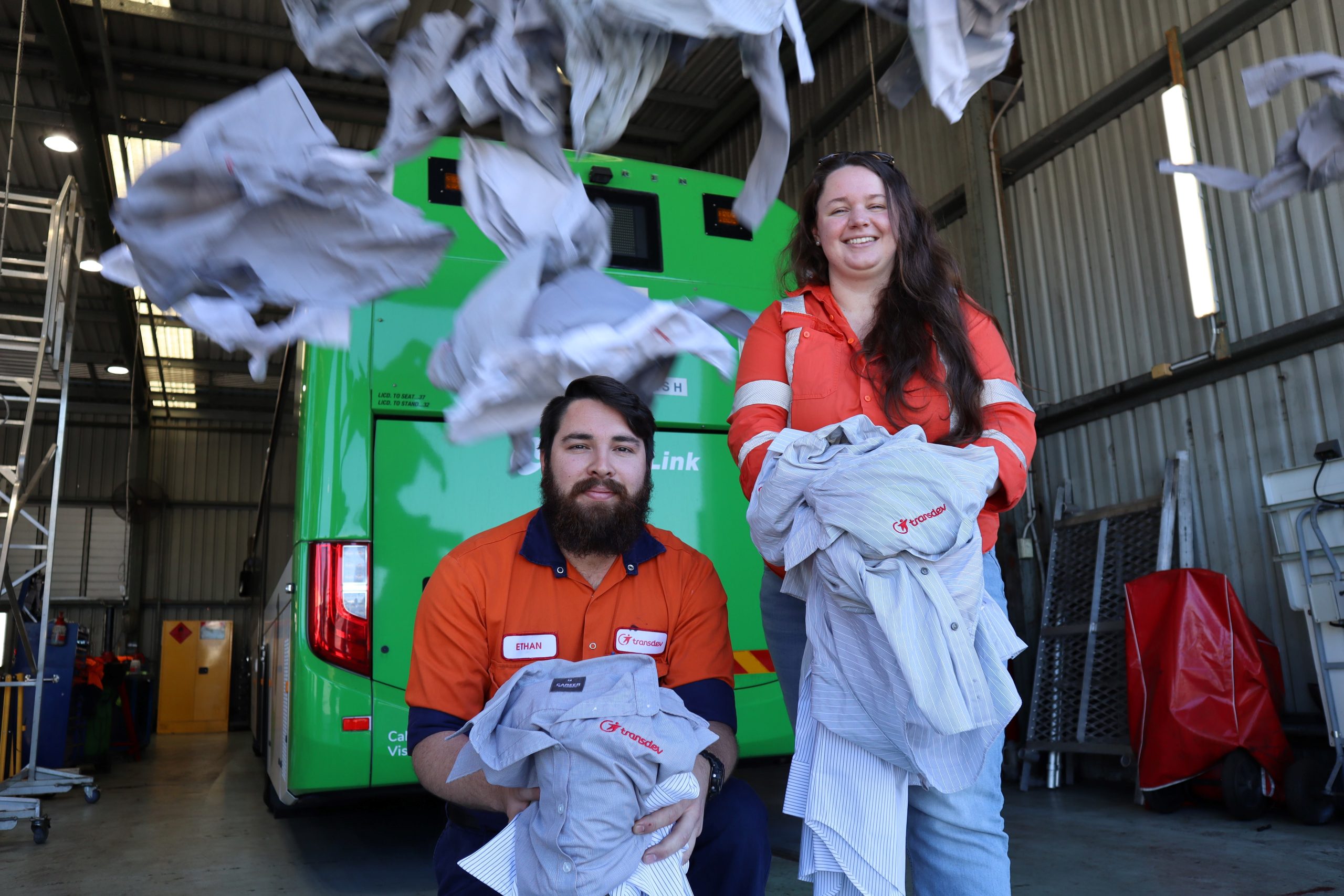 Transdev leads the way recycling old uniforms in Australian first ...