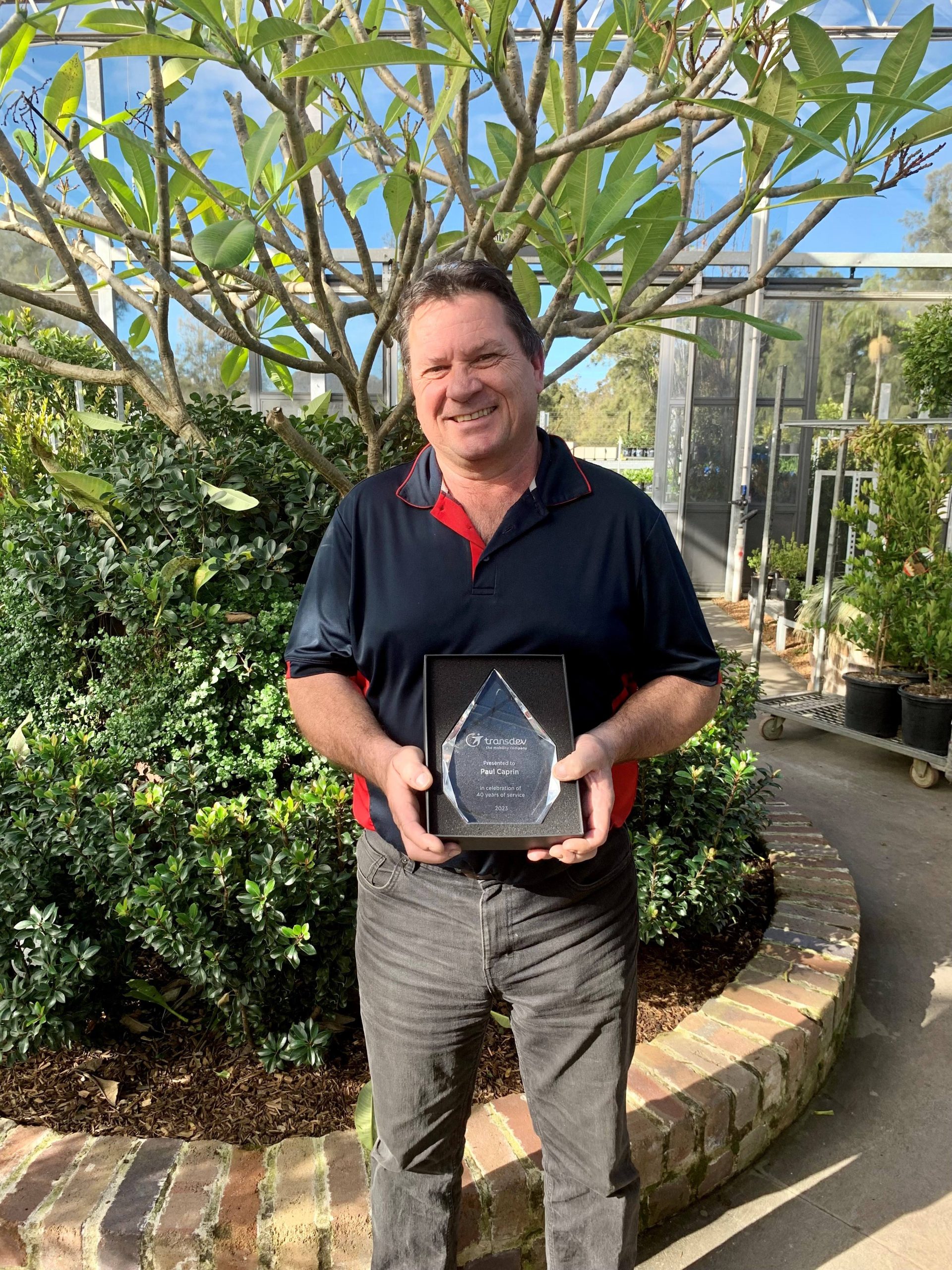 Transdev’s Paul Caprin marks 40yrs of dedicated service - Transdev ...