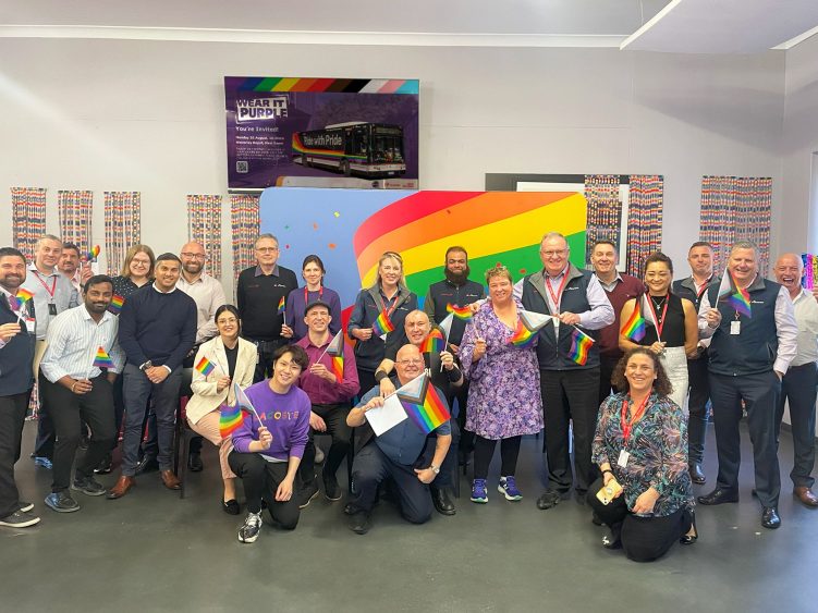 Transdev wears purple for respect - Transdev Australasia