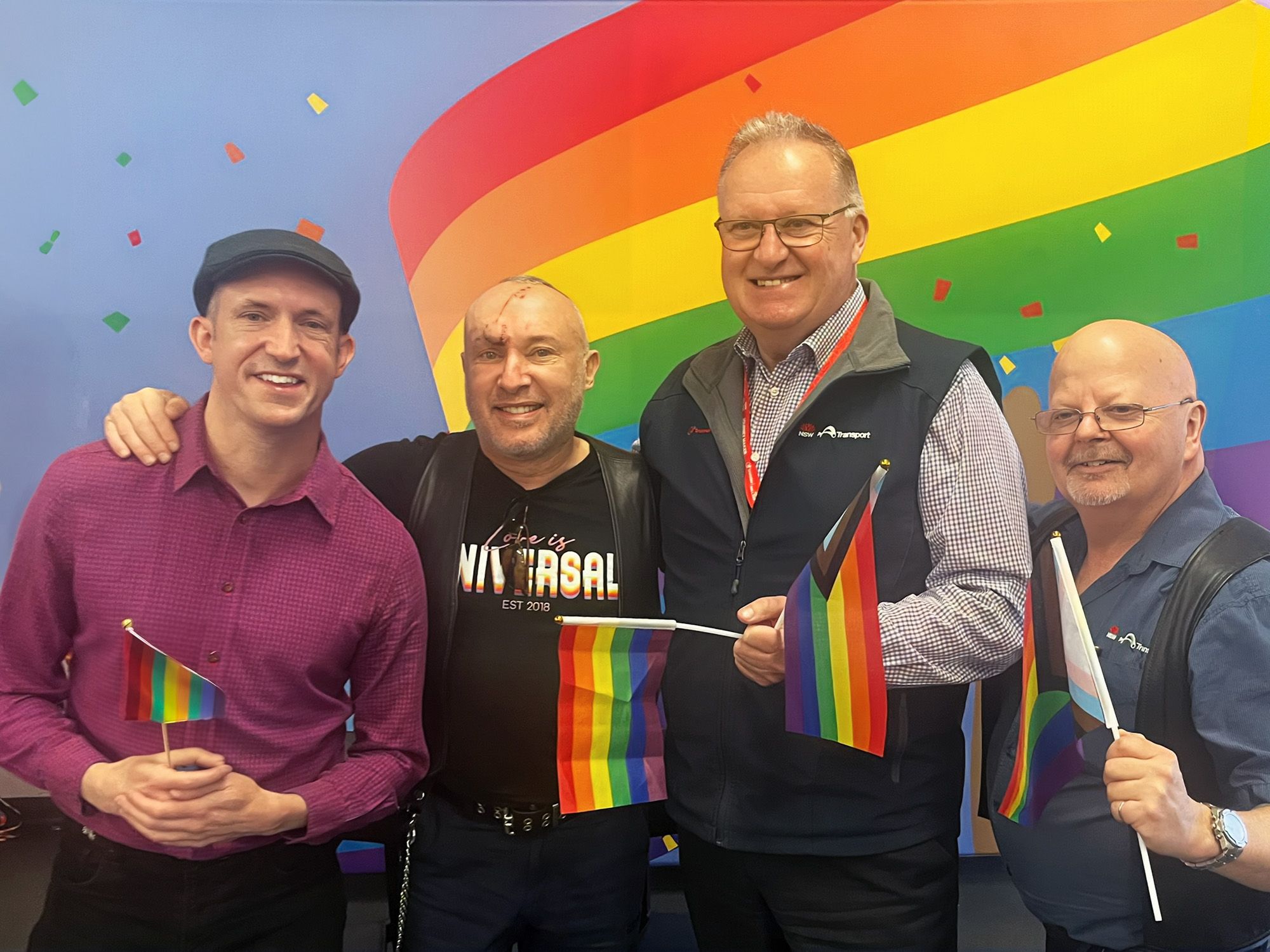 Transdev wears purple for respect - Transdev Australasia