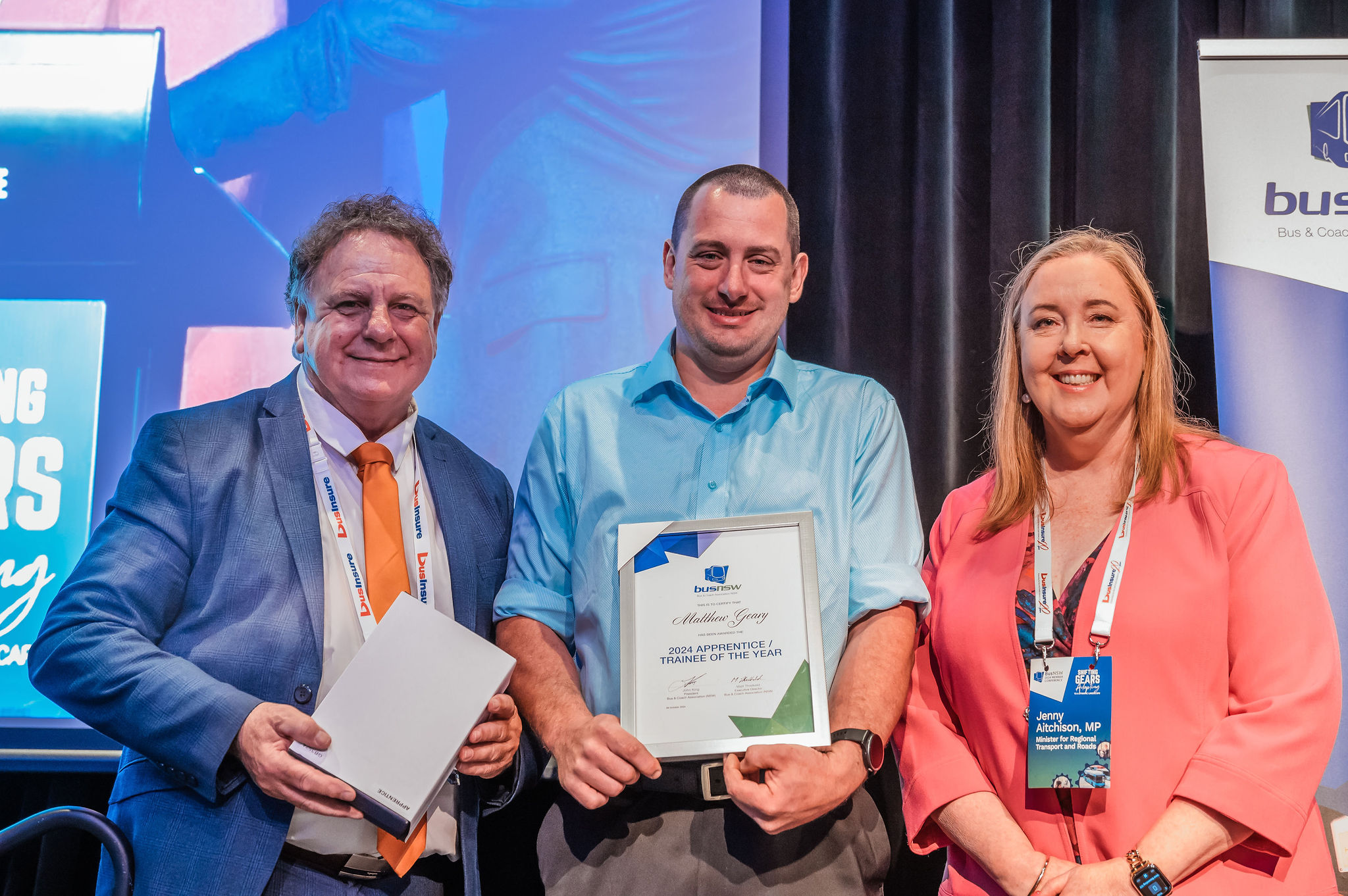 Apprentice wins NSW bus award - Transdev Australasia